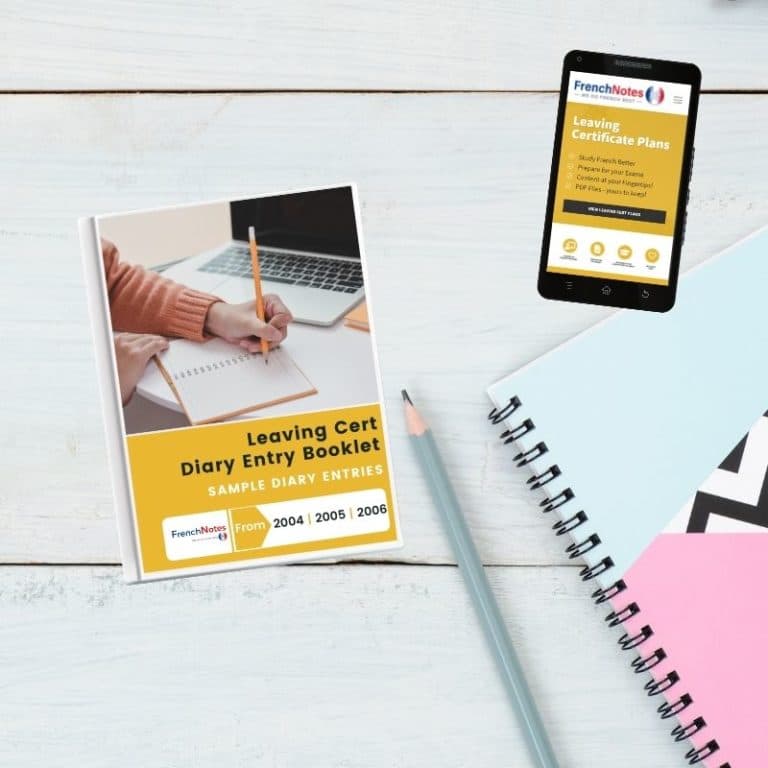 Leaving Cert French Oral Notes Booklet - French Notes