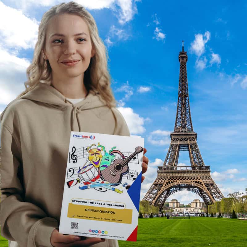 Study of the Arts and Wellbeing - LC French Opinion Question